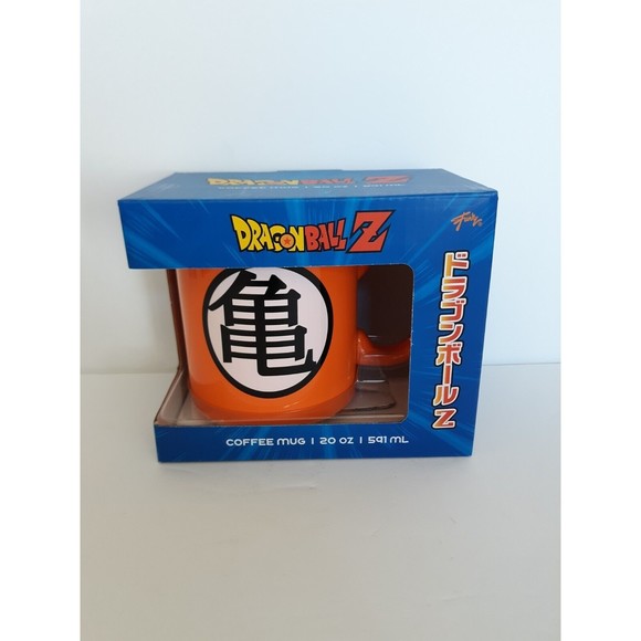 Dining | Dragon Ball Z Kame Kanji Logo Orange Ceramic Mug Large Cup ...